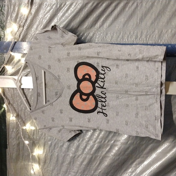 Hello Kitty | Tops | Hello Kitty Grey Baby | Poshmark